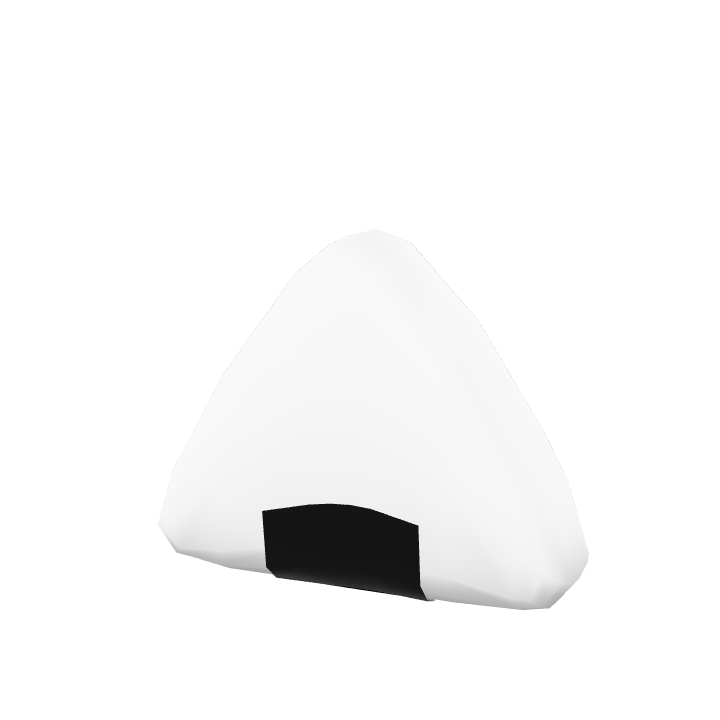Onigiri Food Japanese - Free 3D Models on Pixabay