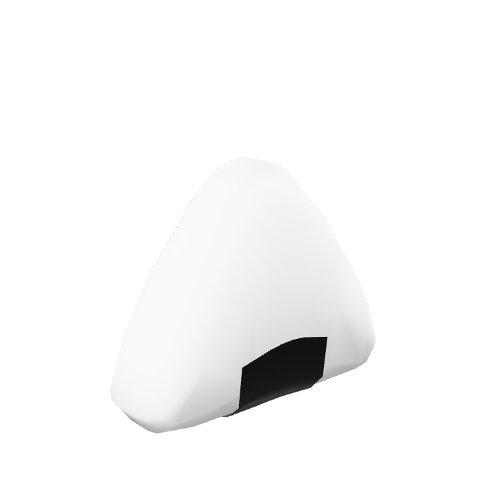 Onigiri Food Japanese - Free 3D Models on Pixabay