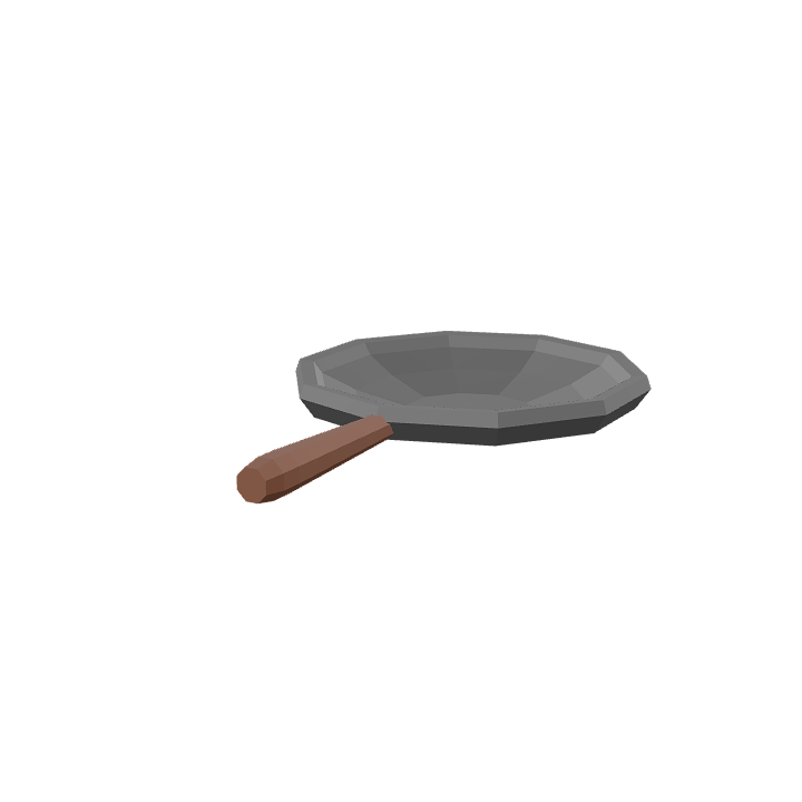 Frying-Pan Pan Kitchenware - Free 3D Models on Pixabay