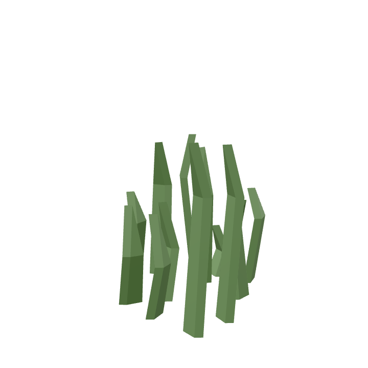Short-Grass Grass Plant - Free 3D Models on Pixabay