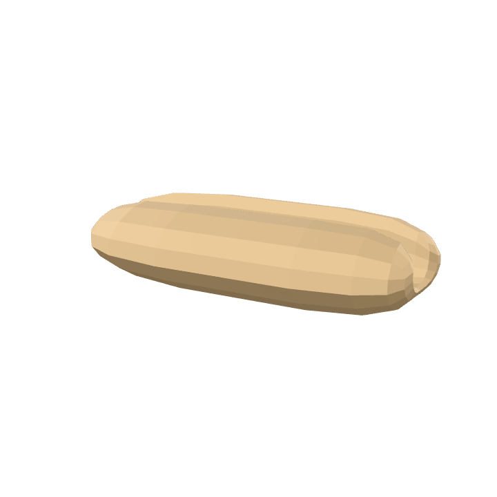 Hotdog-Bun Bun Bread - Free 3D Models on Pixabay