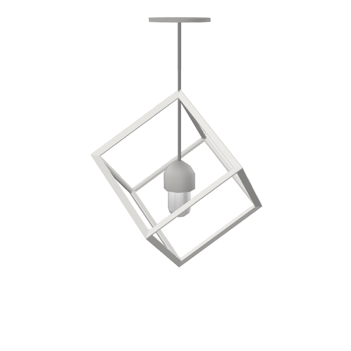 Cube-Light Light White - Free 3D Models on Pixabay