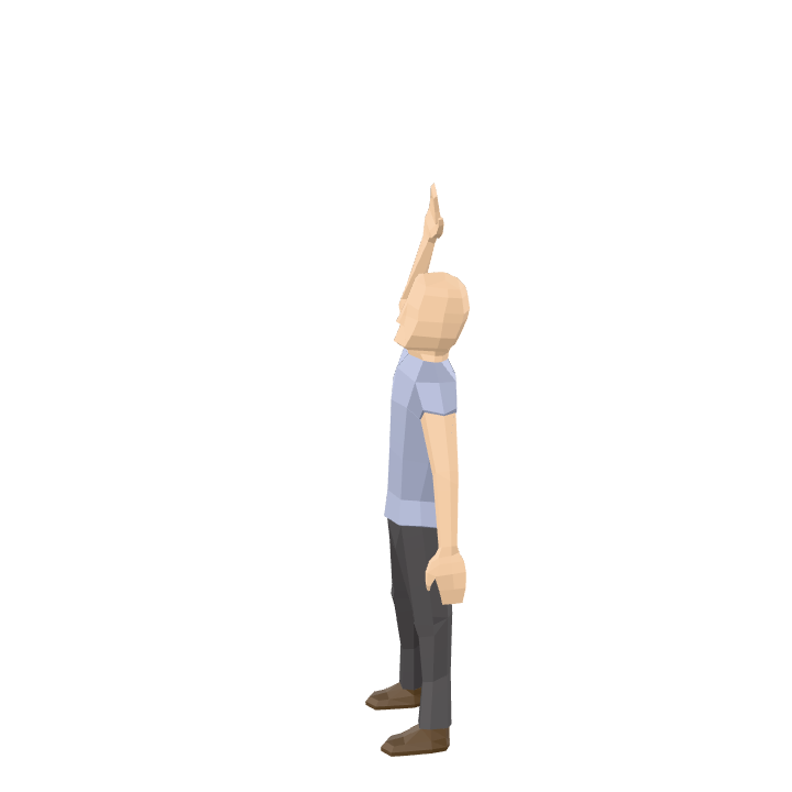 Male-Character Man Standing - Free 3D Models on Pixabay