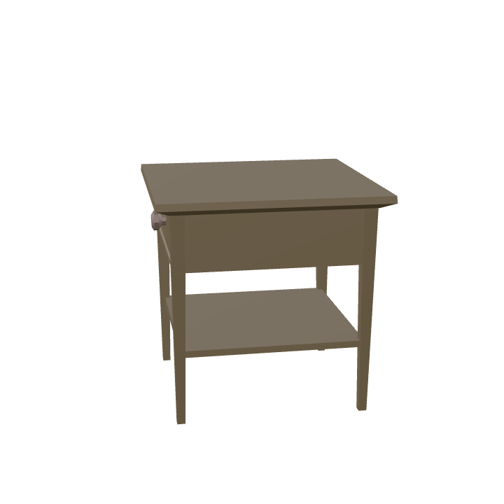 Nightstand Bedside-Table Wood - Free 3D Models on Pixabay