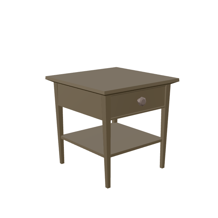 Nightstand Bedside-Table Wood - Free 3D Models on Pixabay