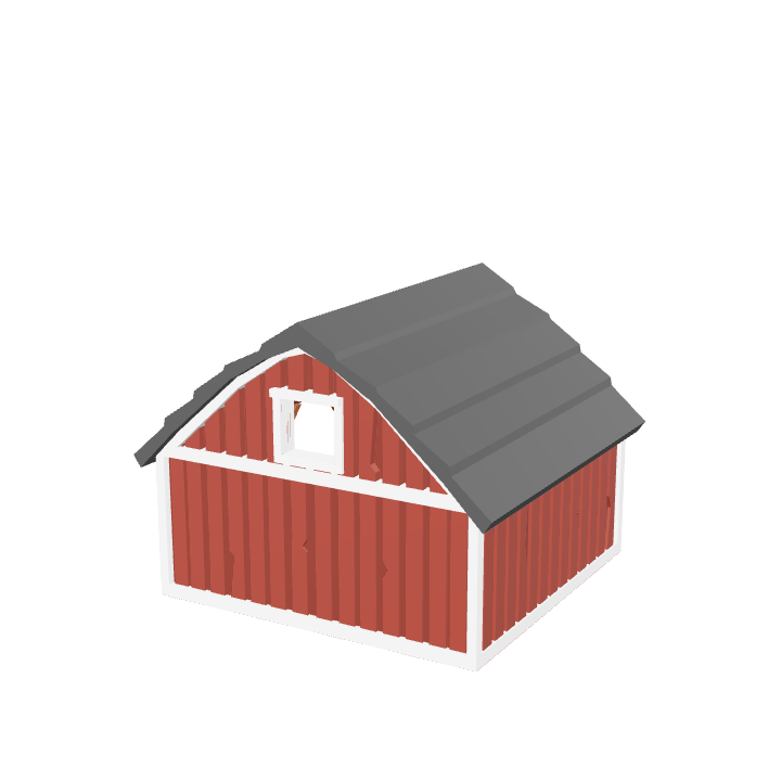 Open-Barn Barn Farm - Free 3D Models on Pixabay