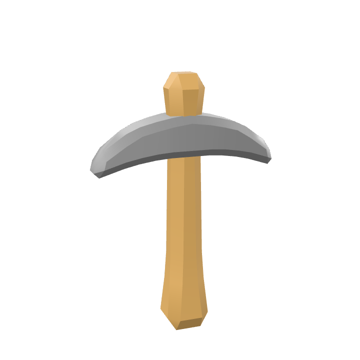 Pickaxe Stone Tool - Free 3D Models on Pixabay