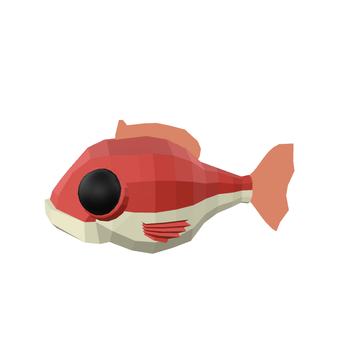 Red-Snapper Fish Red - Free 3D Models on Pixabay