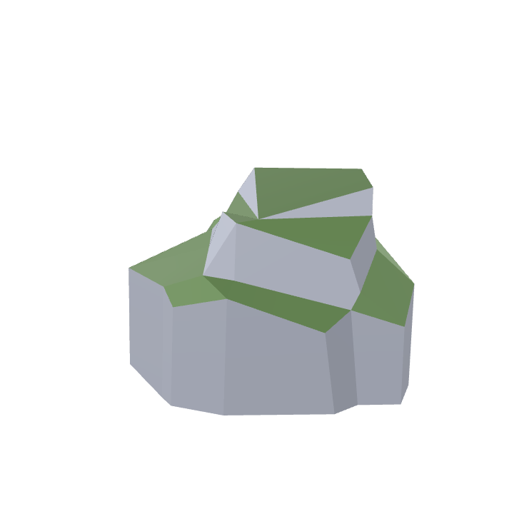 Roca Musgosa Rock - Modelos 3D gratuitos en Pixabay