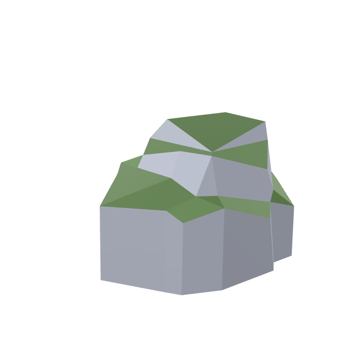 Roca Musgosa Rock - Modelos 3D gratuitos en Pixabay