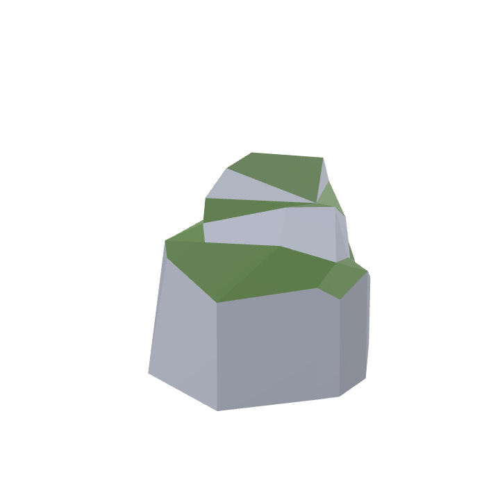 Roca Musgosa Rock - Modelos 3D gratuitos en Pixabay