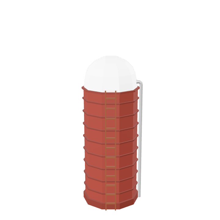 Silo Tanah Pertanian Bangunan - Model 3D Gratis di Pixabay