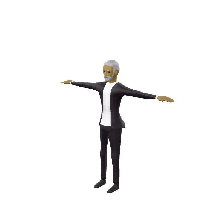 Male-Character Man Stylized - Free 3D Models on Pixabay