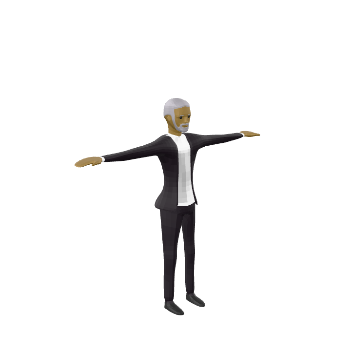 Male-Character Man Stylized - Free 3D Models on Pixabay