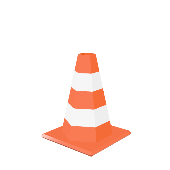 Cono De Tráfico Naranja - Modelos 3D gratuitos en Pixabay