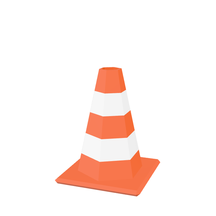 Cono De Tráfico Naranja - Modelos 3D gratuitos en Pixabay