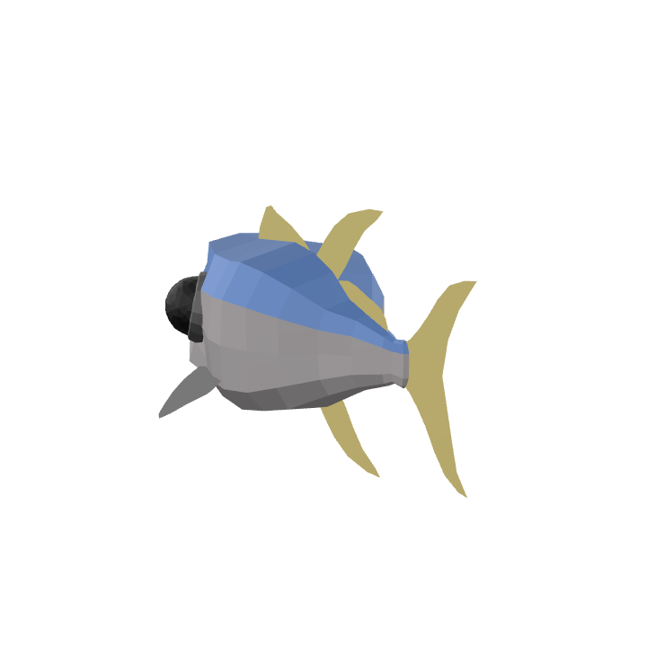 Tuna Fish Grey - Free 3D Models on Pixabay
