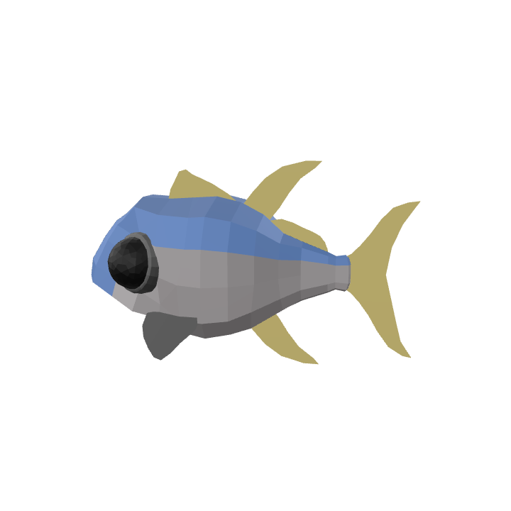 Tuna Fish Grey - Free 3D Models on Pixabay