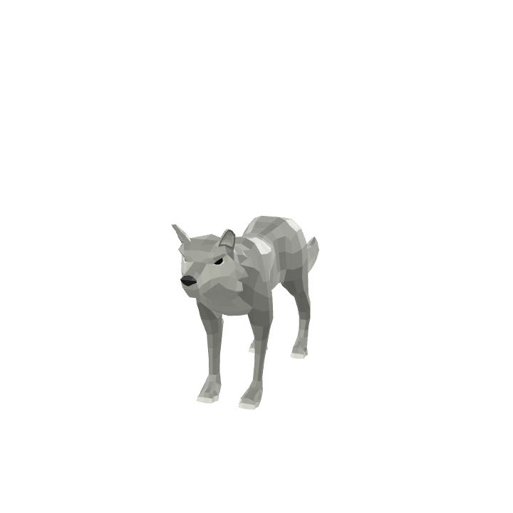 Lobo Animal Gris - Modelos 3D gratuitos en Pixabay