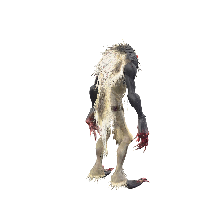 Bigfoot Ghoul Horror Creature - Free 3D Models on Pixabay