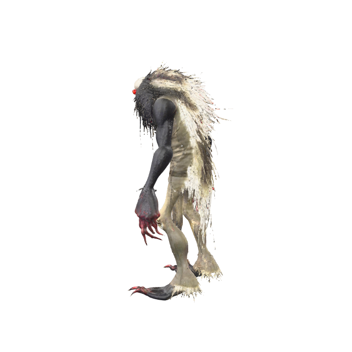 Bigfoot Ghoul Horror Creature - Free 3D Models on Pixabay