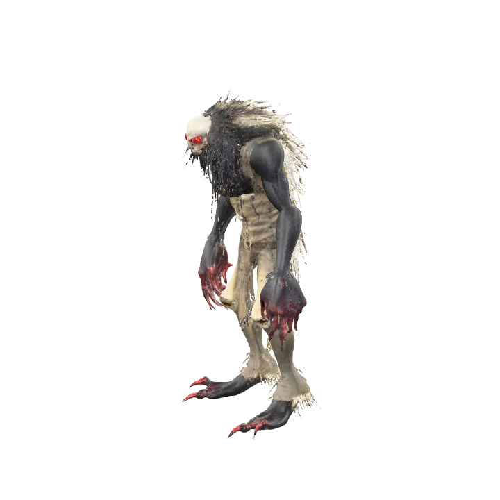 Bigfoot Ghoul Horror Creature - Free 3D Models on Pixabay