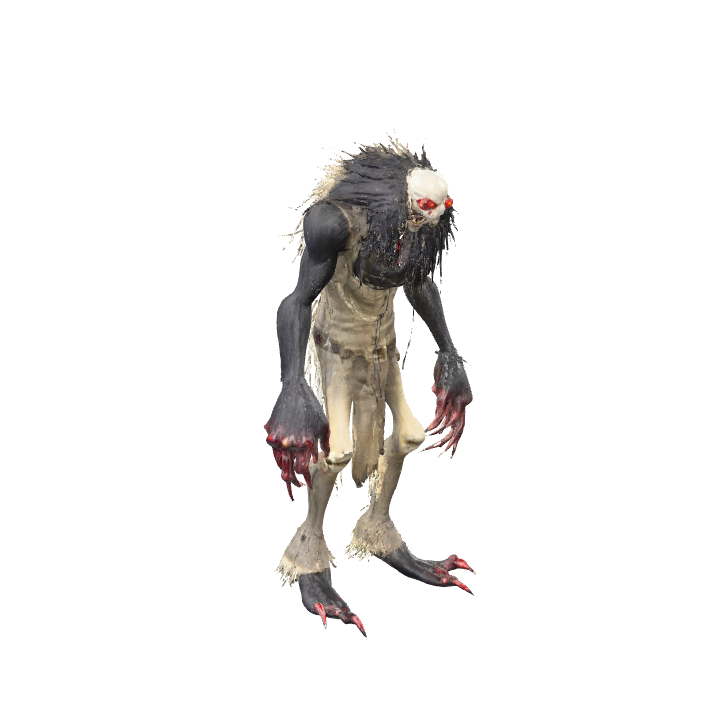 Bigfoot Ghoul Horror Creature - Free 3D Models on Pixabay