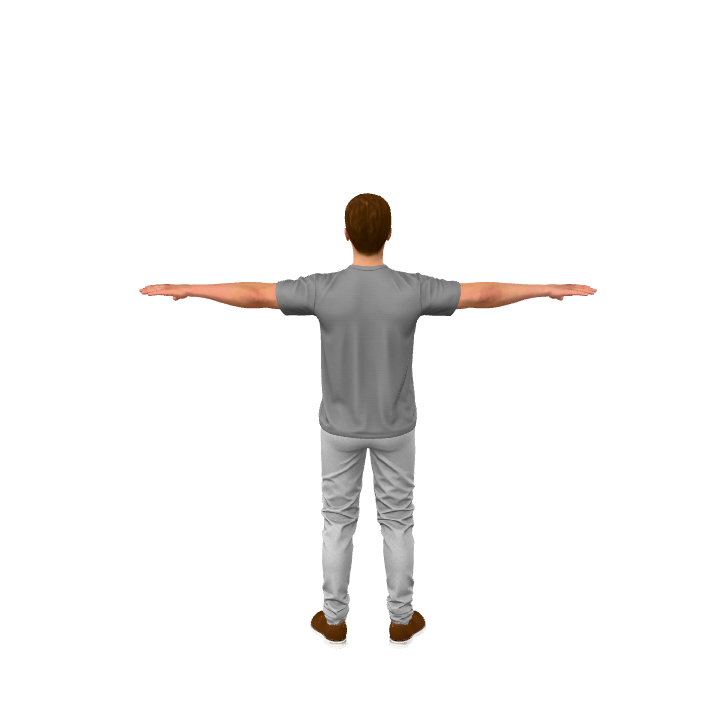 Male T-Pose Character Design - Free 3D Models on Pixabay