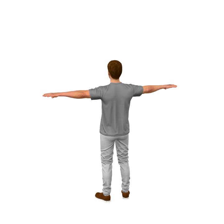 Male T-Pose Character Design - Free 3D Models on Pixabay
