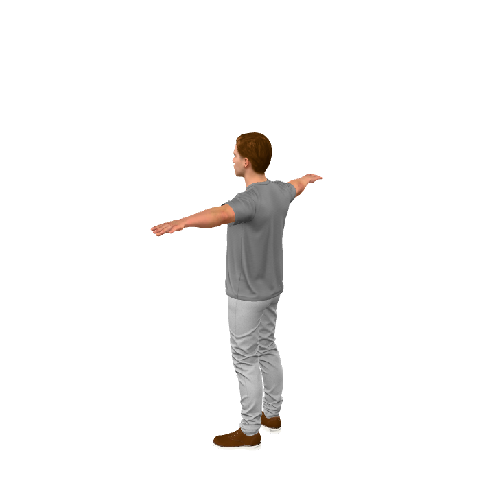 Male T-Pose Character Design - Free 3D Models on Pixabay