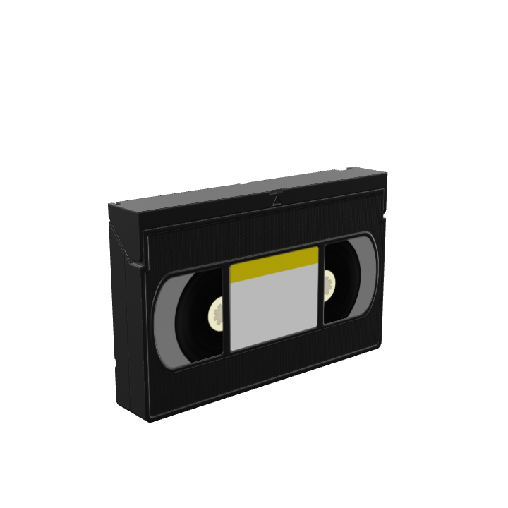 Vhs Tape Retro - Free 3D Models on Pixabay