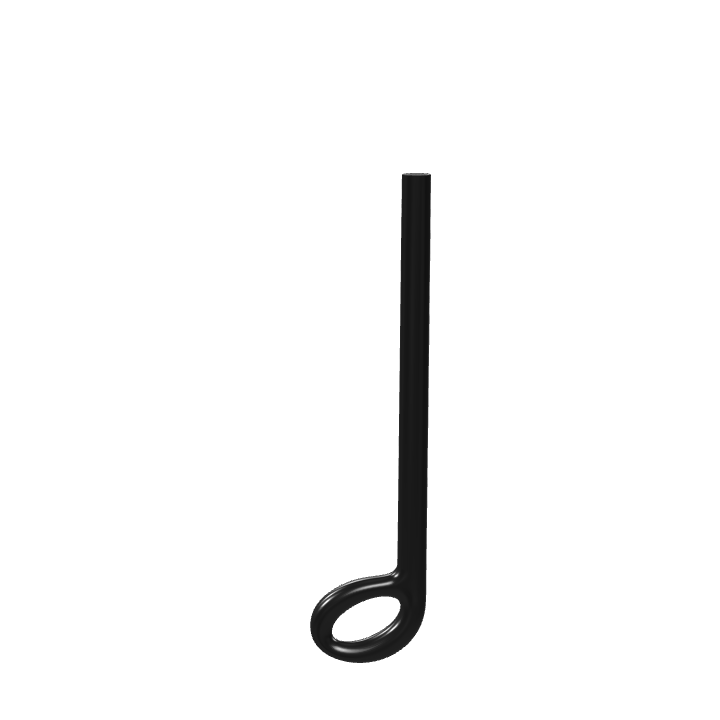 Half Note Minim Music Musical - Free 3D Models on Pixabay