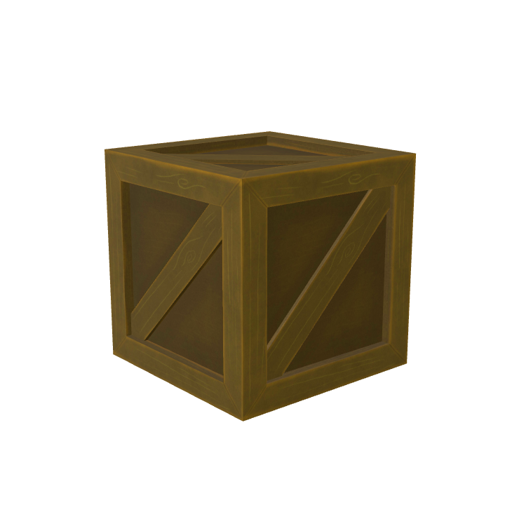 Wooden Box Low-Poly Wood - Free 3D Models on Pixabay
