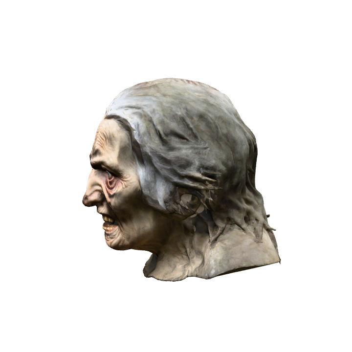 Rotten Scary Face - Free 3D Models on Pixabay