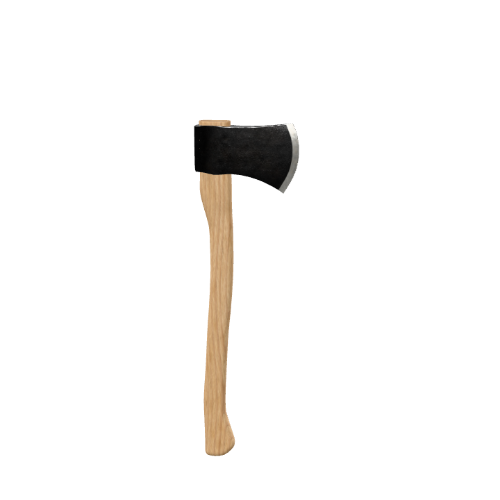 Axe Hand Chopping Tool - Free 3D Models on Pixabay