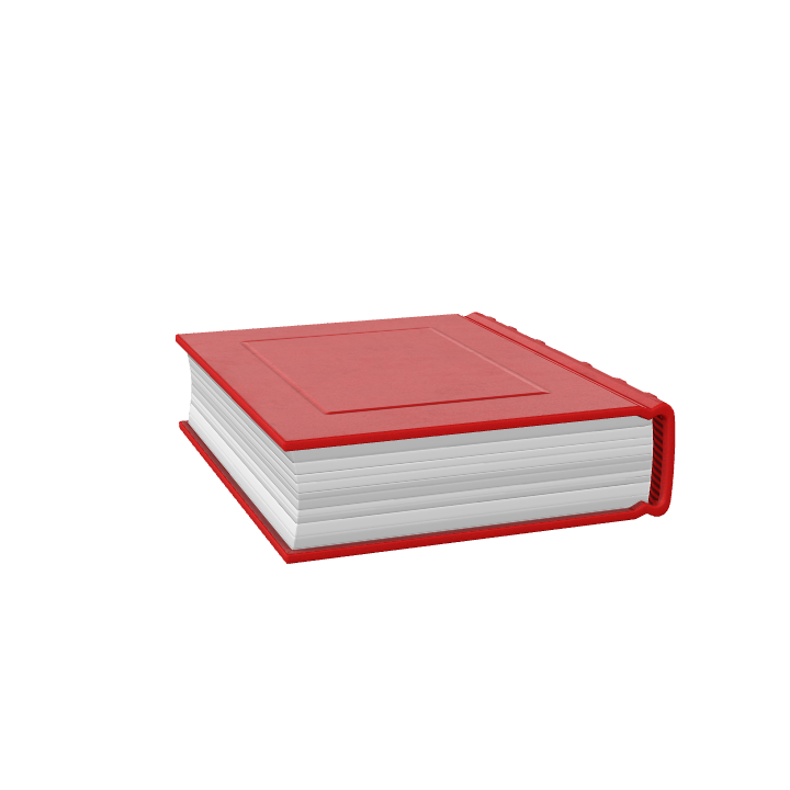 Red Book Closed Hardcover - Free 3D Models on Pixabay