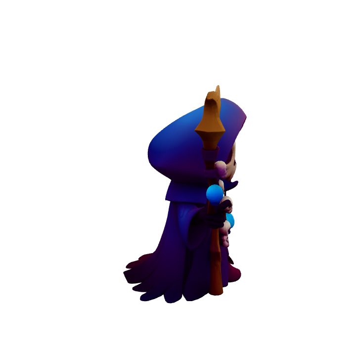 Cute Skeleton Mage Character - Free 3D Models on Pixabay