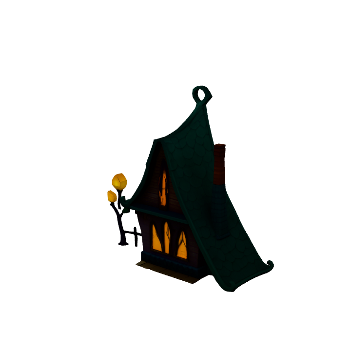 Halloween Haunted House 3D Model - Free 3D Models on Pixabay