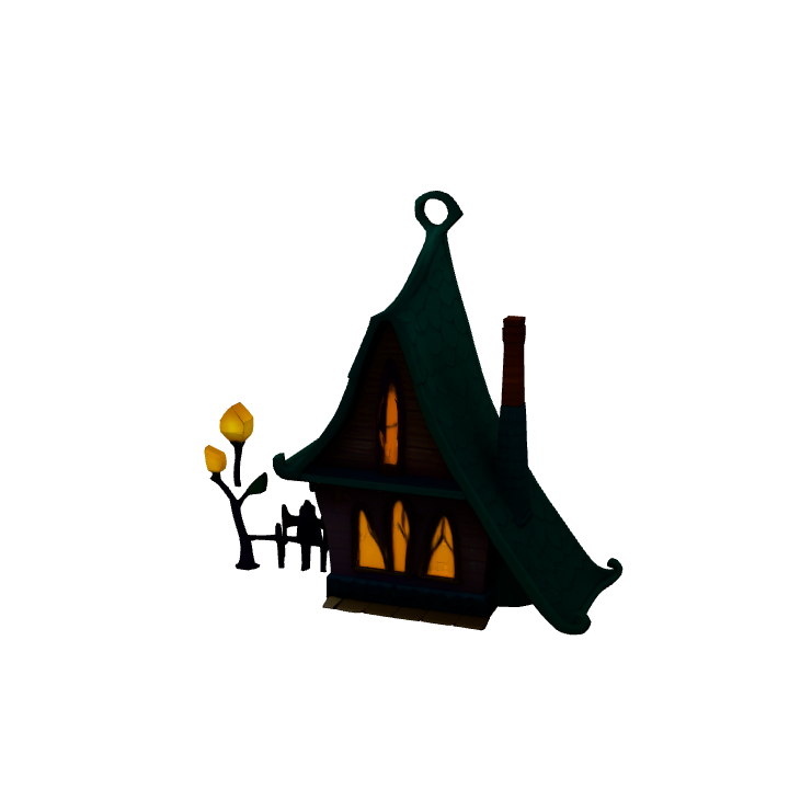 Halloween Haunted House 3D Model - Free 3D Models on Pixabay
