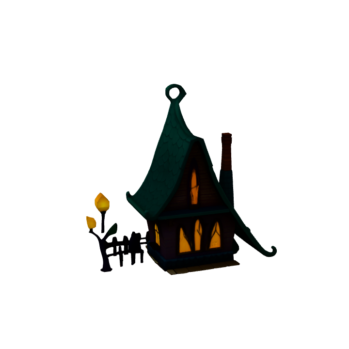 Halloween Haunted House 3D Model - Free 3D Models on Pixabay