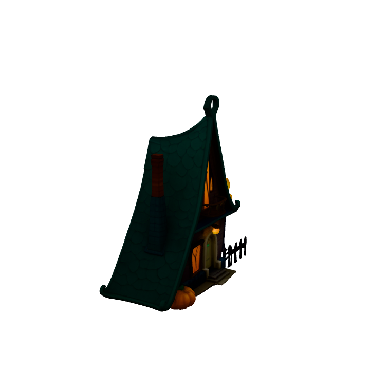 Halloween Haunted House 3D Model - Free 3D Models on Pixabay