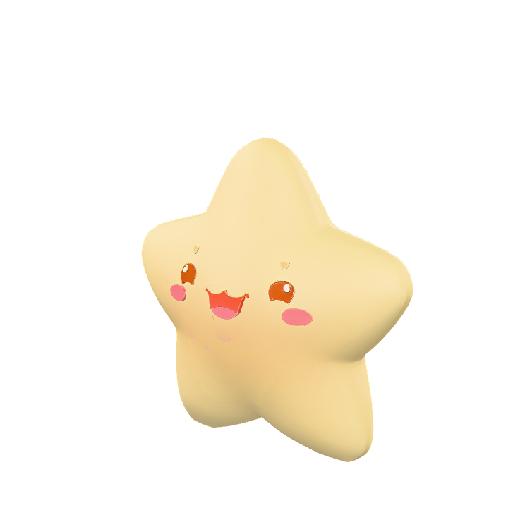 Star Cute 3D - Free 3D Models on Pixabay