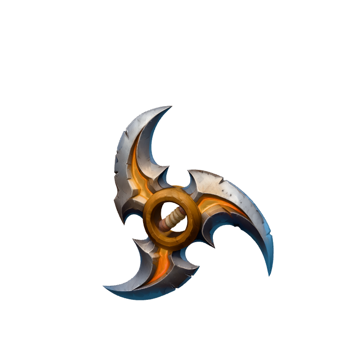 Huriken Throwing Star Magic Weapon - Free 3D Models on Pixabay
