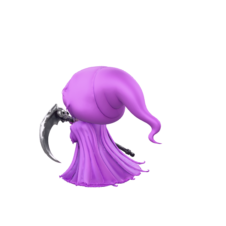 Glb Grim Reaper Cute Character - Free 3D Models on Pixabay