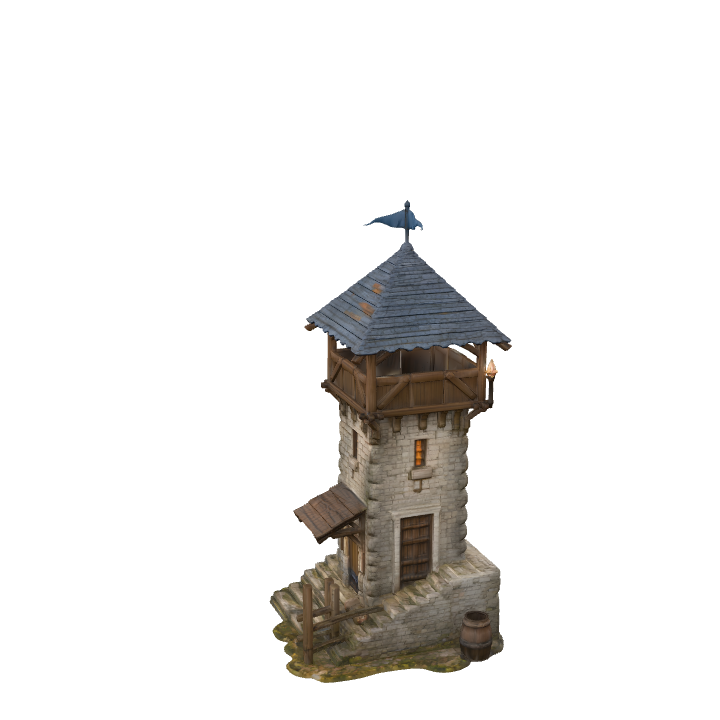 Menara Pengawas Abad - Model 3D Gratis di Pixabay