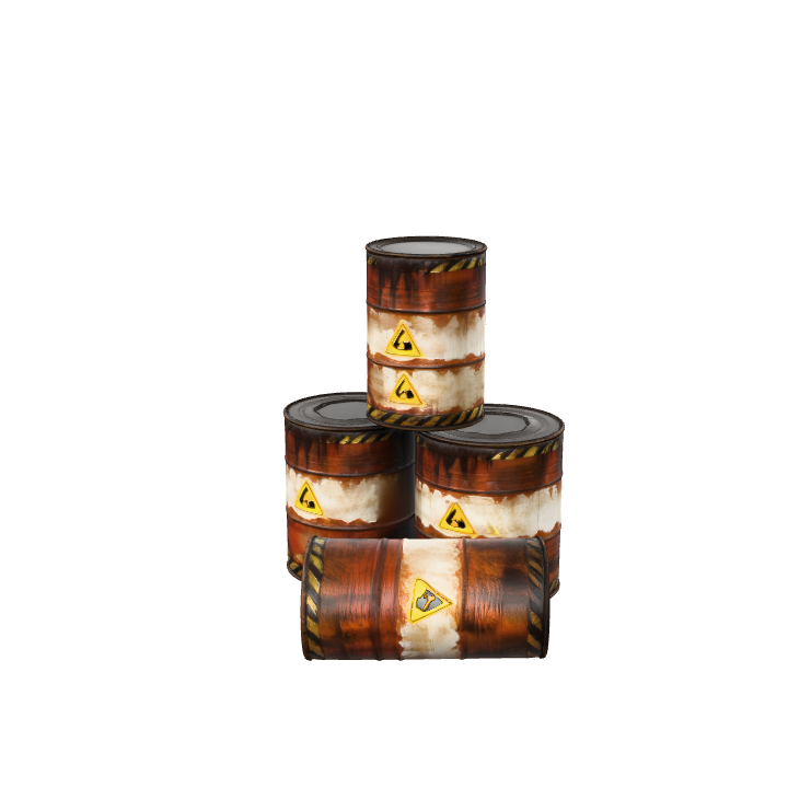 Toxic Barrels Radioactive - Free 3D Models on Pixabay