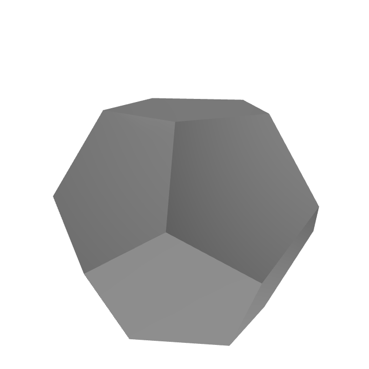Dodekaeder Geometrie Polyeder - Kostenlose 3D-Modelle auf Pixabay