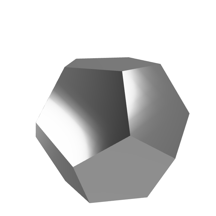 Dodekaeder Geometrie Polyeder - Kostenlose 3D-Modelle auf Pixabay