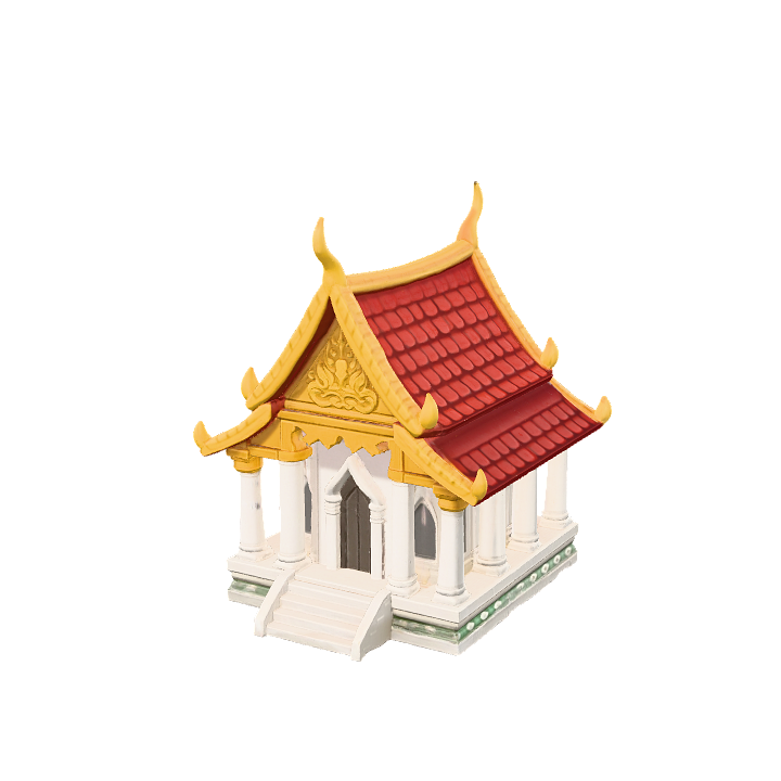 Temple Thailand - Free 3D Models on Pixabay