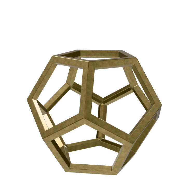 Dodekaeder Geometrisch Fest - Kostenlose 3D-Modelle auf Pixabay